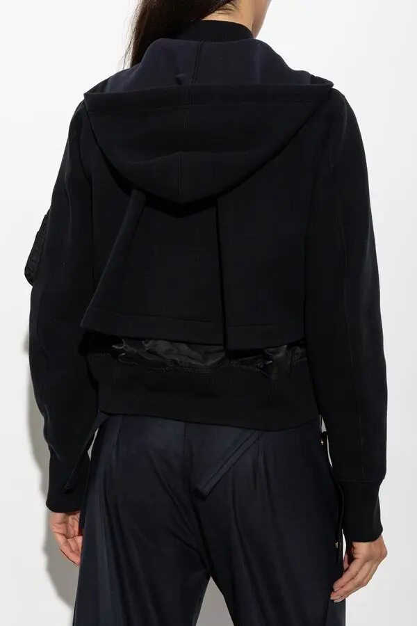 Sacai Jacket Made Of Mixed Materials