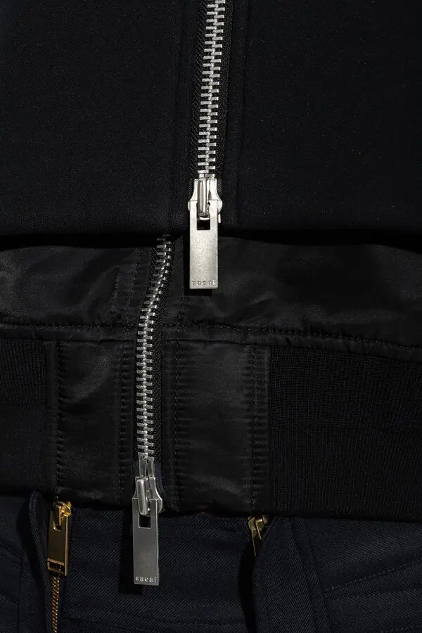 Sacai Jacket Made Of Mixed Materials