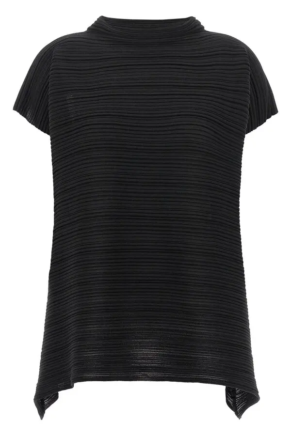 Issey Miyake Paper Bounce' Blouse - Black