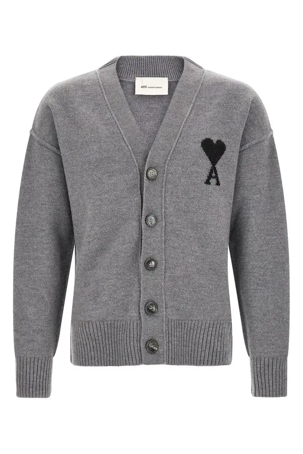 AMI Paris De Coeur' Cardigan