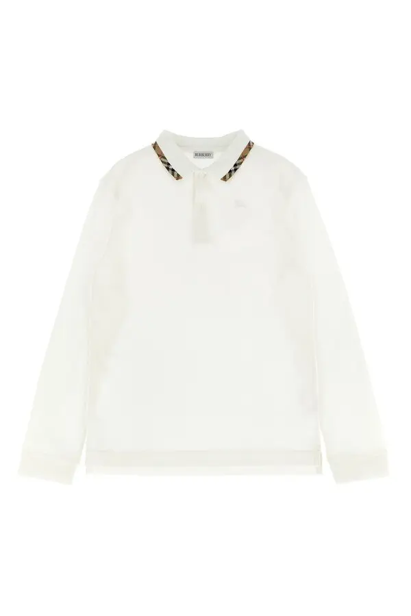 Burberry Johane' Polo Shirt - White