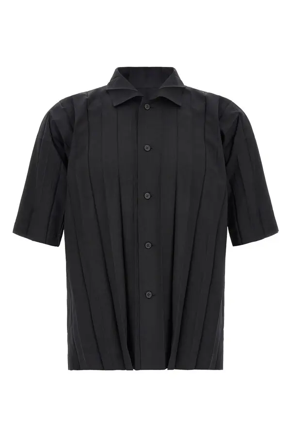 Issey Miyake Edge' Shirt - Black