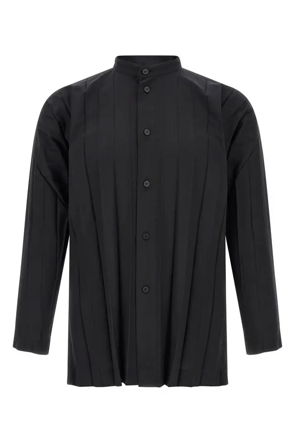 Issey Miyake Edge' Shirt - Black