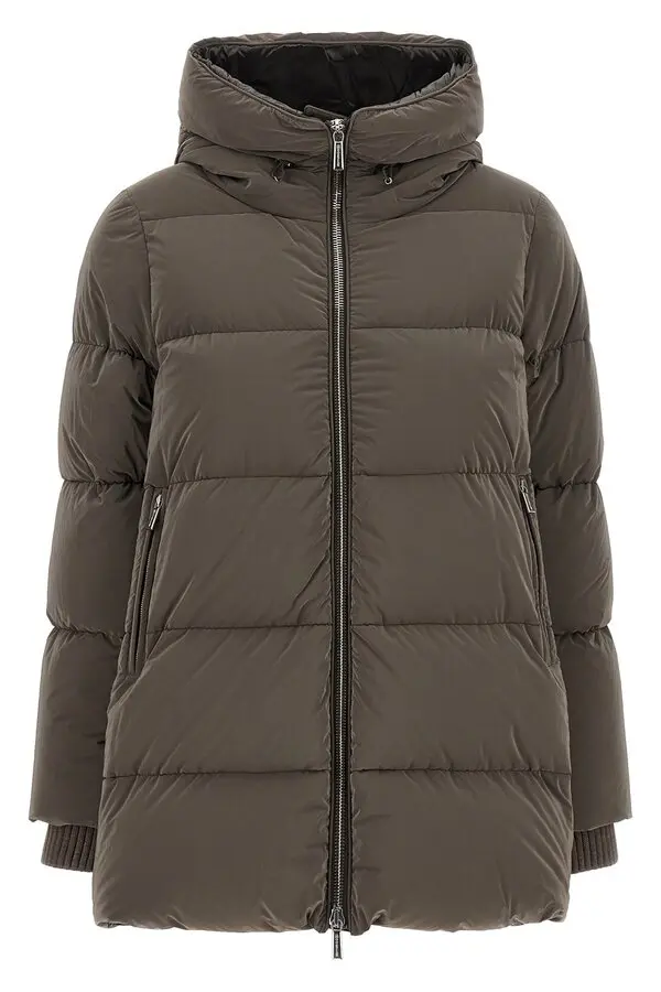MOORER Carinzia' Down Jacket - Brown