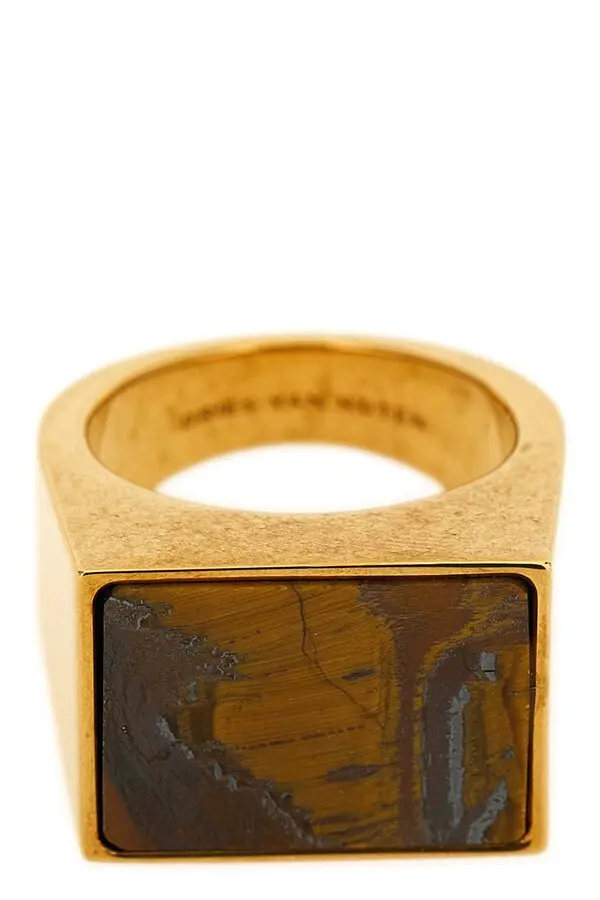 Dries Van Noten Singet' Ring - Yellow