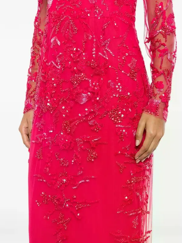 Zuhair Murad Lace-embellished Fishtail Gown
