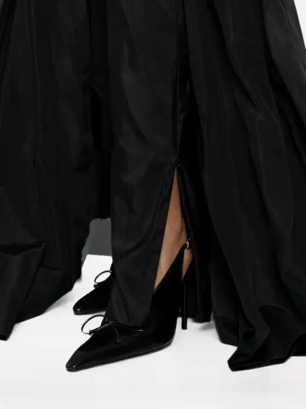 Naeem Khan Overskirt Silk Trousers