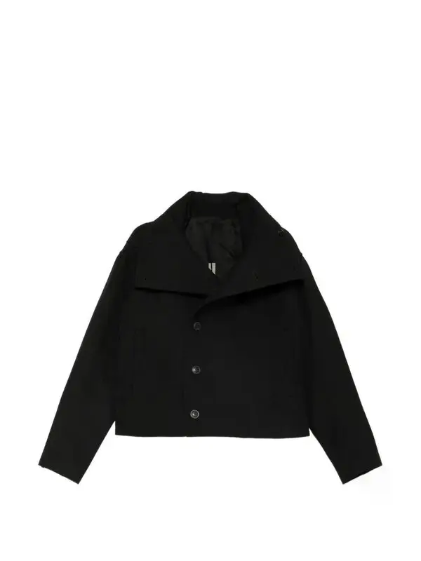 Rick Owens Biker Jumbo Stooges Jacket - Black