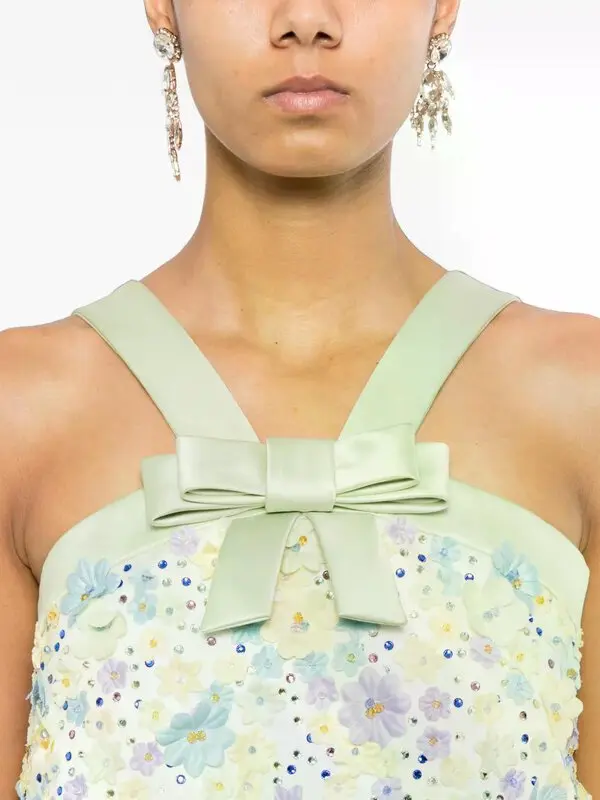 Viktor & Rolf Flower-embellished A-line Dress