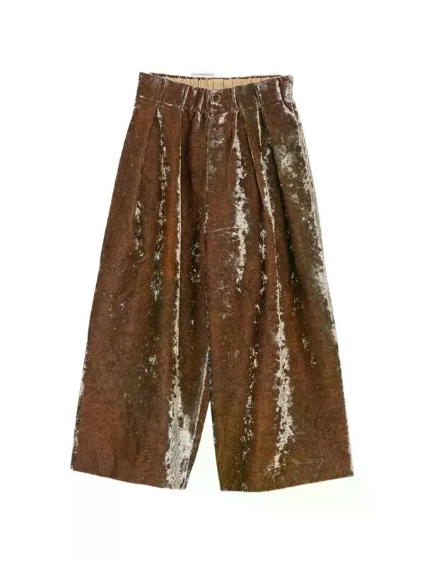 UMA WANG Poetic Pants - Brown