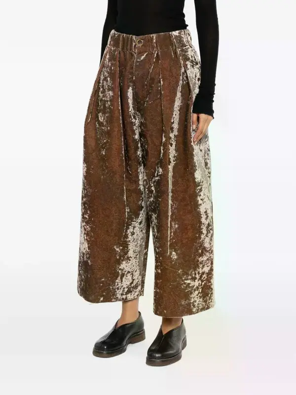 UMA WANG Poetic Pants - Brown