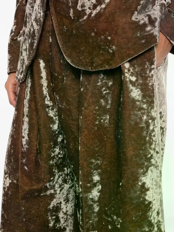 UMA WANG Poetic Pants - Brown