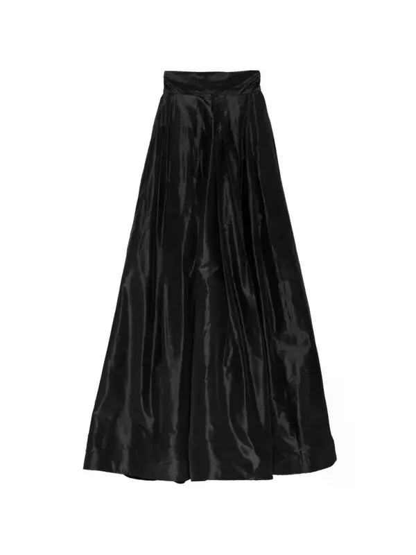 Naeem Khan Taffeta Ball Skirt - Black