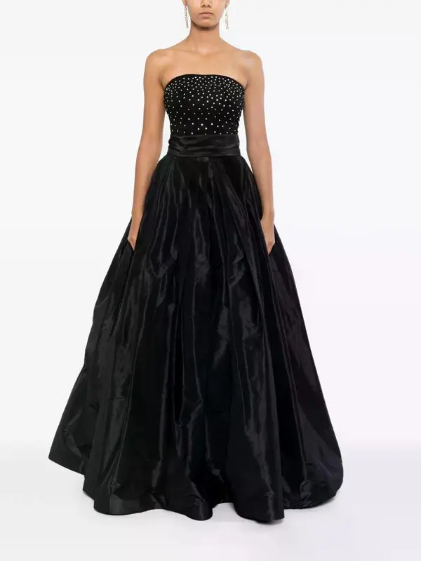 Naeem Khan Taffeta Ball Skirt