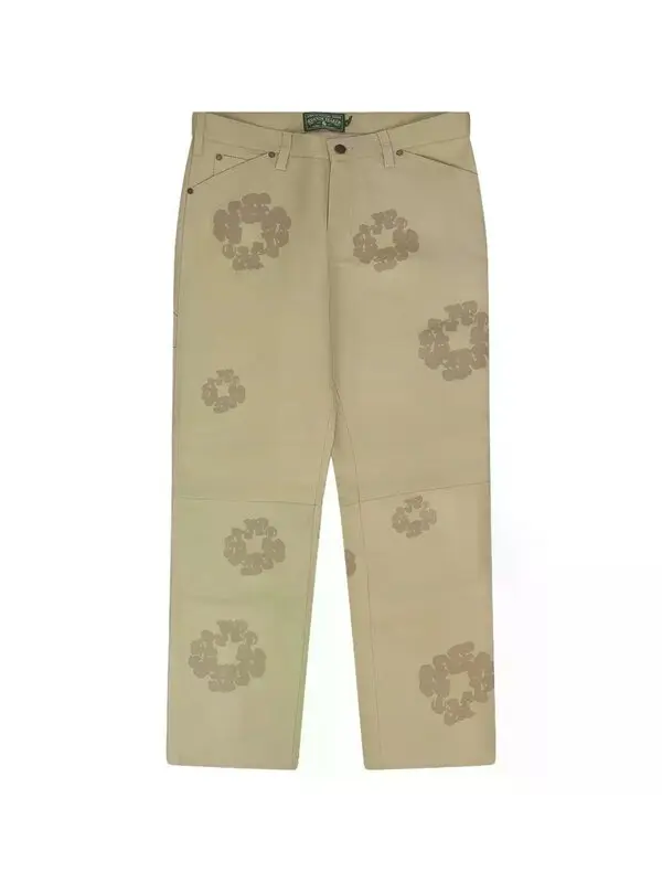 DENIM TEARS Wreath Laser-cut Trousers