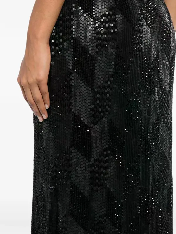 Jenny Packham Sequin-embellished Evening Gown
