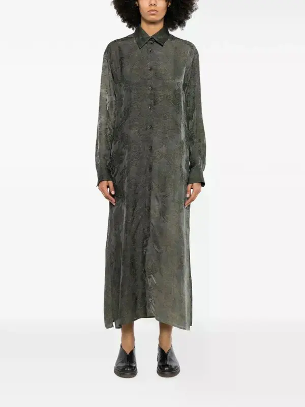 UMA WANG Amare Dress - Green