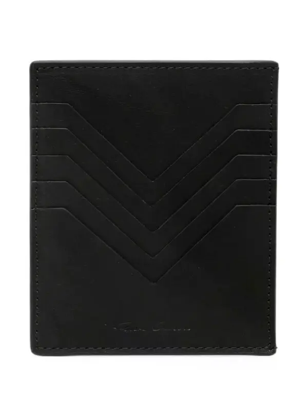Rick Owens Square Card Holder - Black