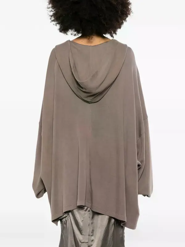Rick Owens Long-sleeve Kaftan Hoodie