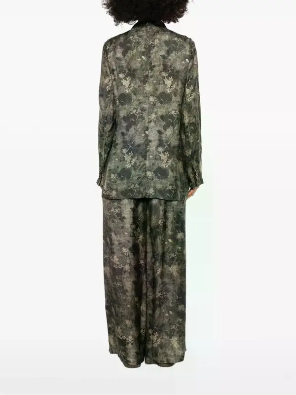 UMA WANG Khloe Floral Print Blazer