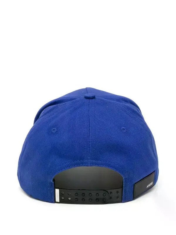 Amiri Ma Logo-embroidered Baseball Cap - Blue