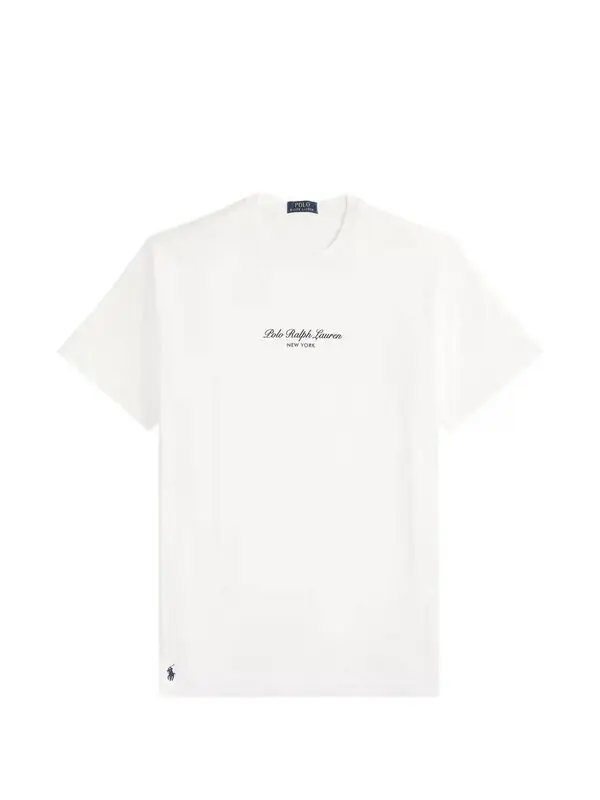 Polo Ralph Lauren Logo-print Crew-neck T-shirt - White