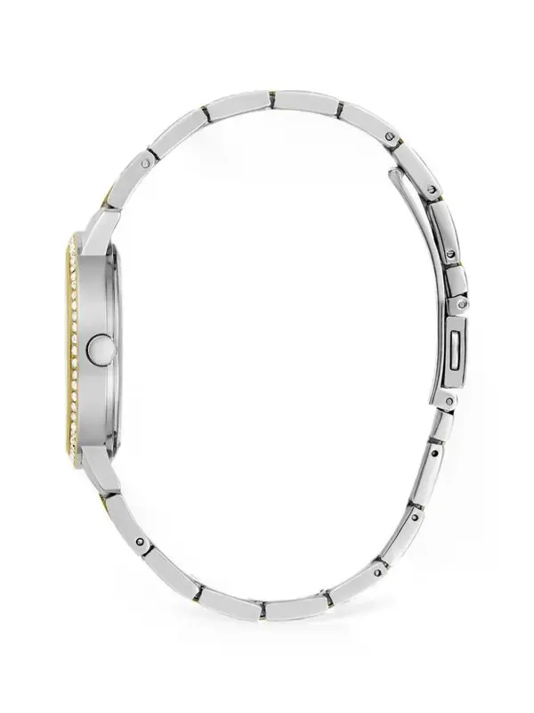 Guess Analogue Watch With Crystal Appliqué Detailing