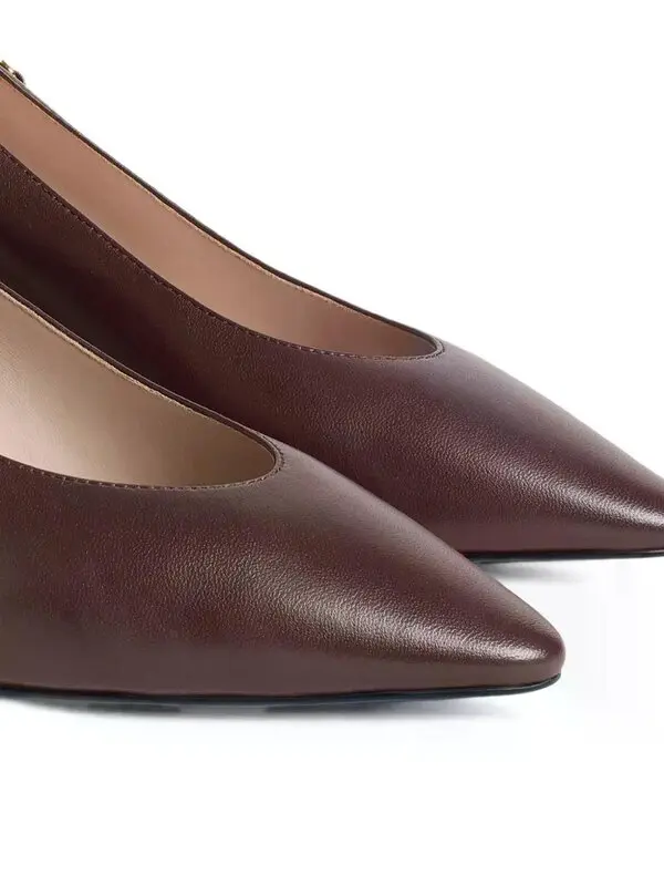 COCCINELLE C-look Logo-plaque Pointed-toe Pumps