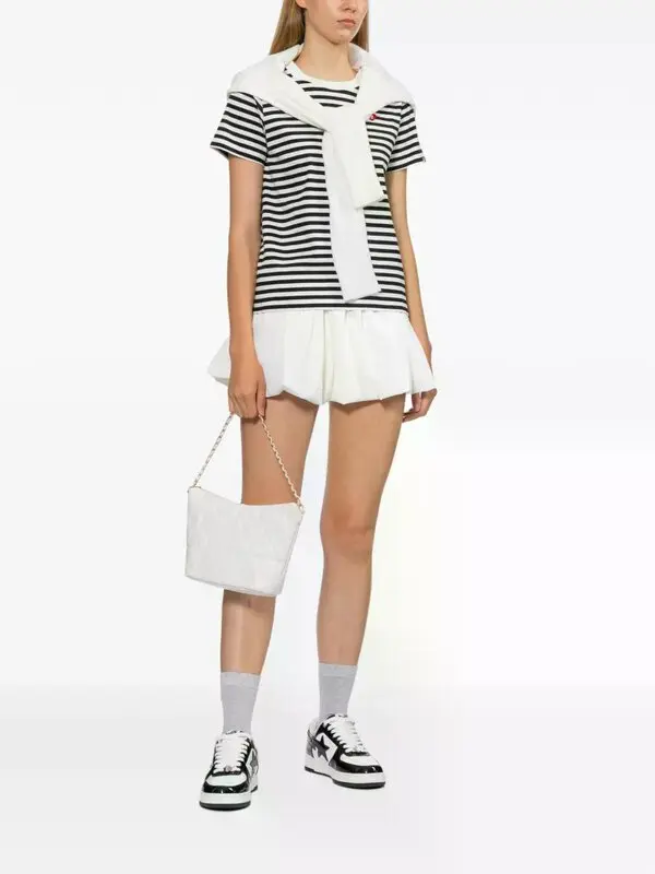 APEE™ BY *A BATHING APE® Apee™ A Bathing Ape® Striped Heart-patch T-shirt