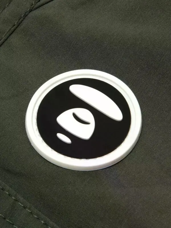 AAPE BY *A BATHING APE Logo-print Tapered Cargo Track Pants