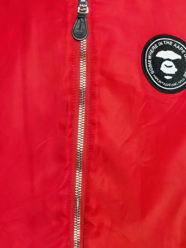A BATHING APE Camouflage-print Reversible Jacket