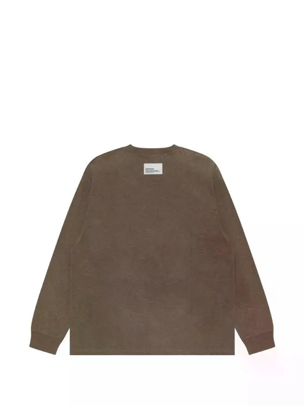 AAPE BY *A BATHING APE Moonface-patch Long-sleeved T-shirt