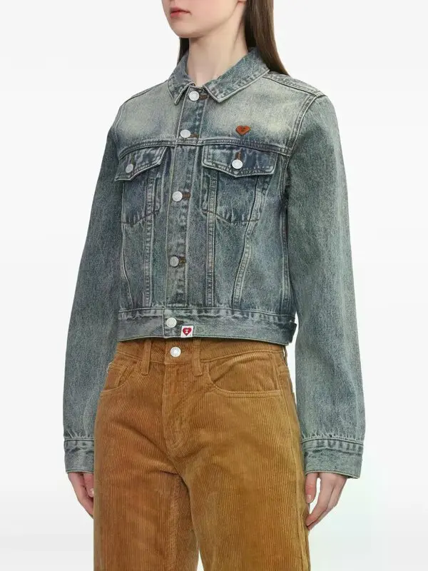 APEE™ BY *A BATHING APE® Logo-embossed Denim Jacket