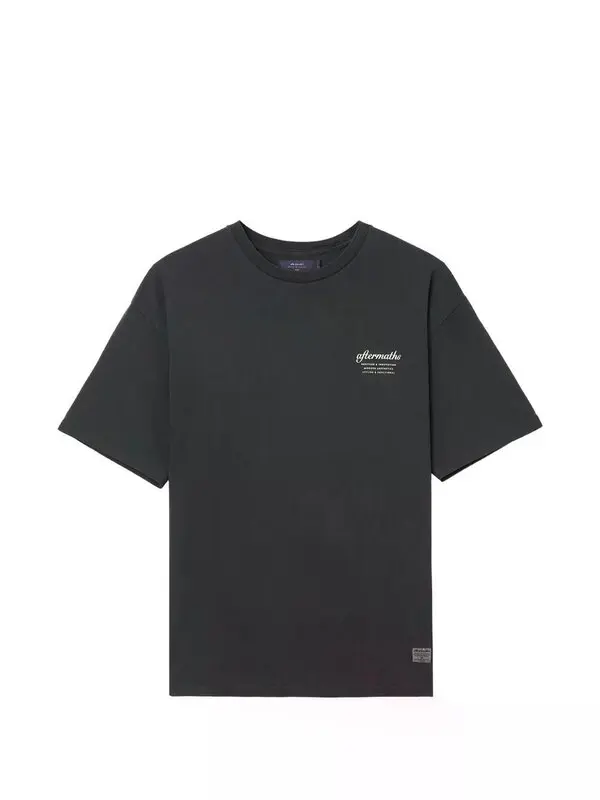 AFTERMATHS Logo-print Cotton T-shirt