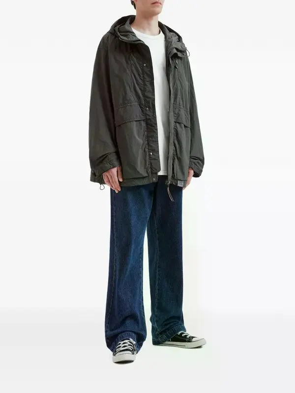 AFTERMATHS Hooded Windbreaker Jacket