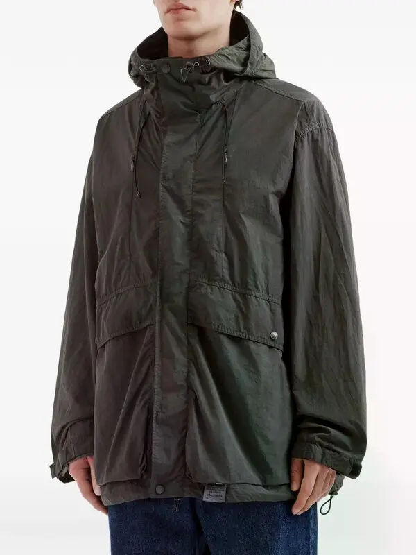 AFTERMATHS Hooded Windbreaker Jacket
