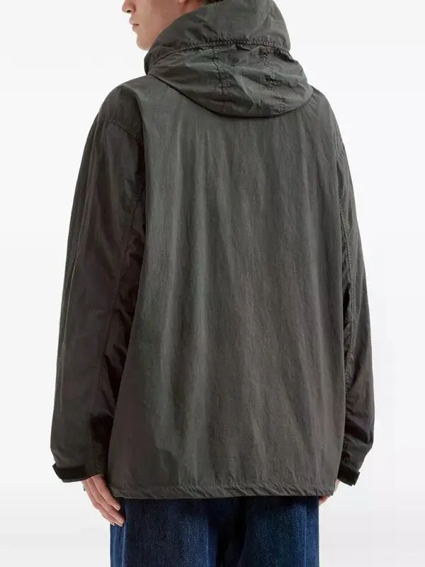 AFTERMATHS Hooded Windbreaker Jacket