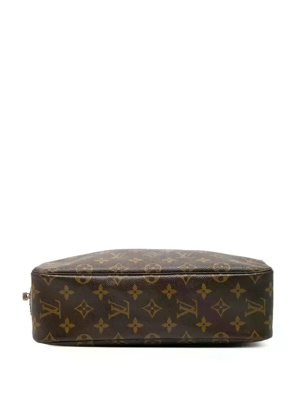LOUIS VUITTON Monogram Trousse Toilette 28 Clutch Bag