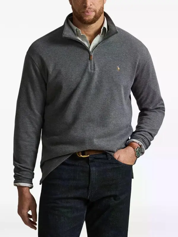 Polo Ralph Lauren Estate-rib Quarter-zip Sweater
