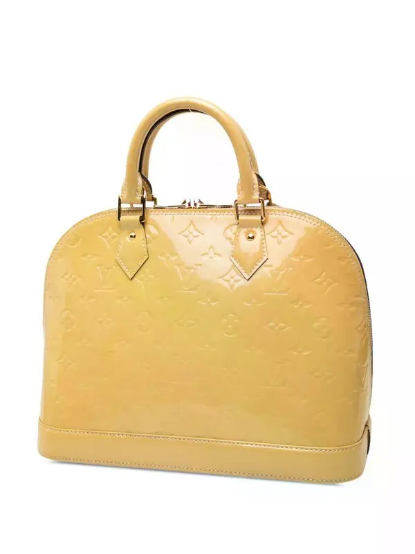LOUIS VUITTON 2015 Monogram Vernis Alma Pm Handbag