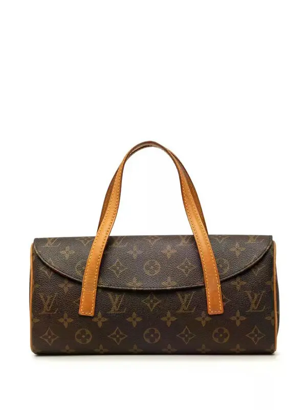 LOUIS VUITTON 2003 Monogram Sonatine Handbag - Brown