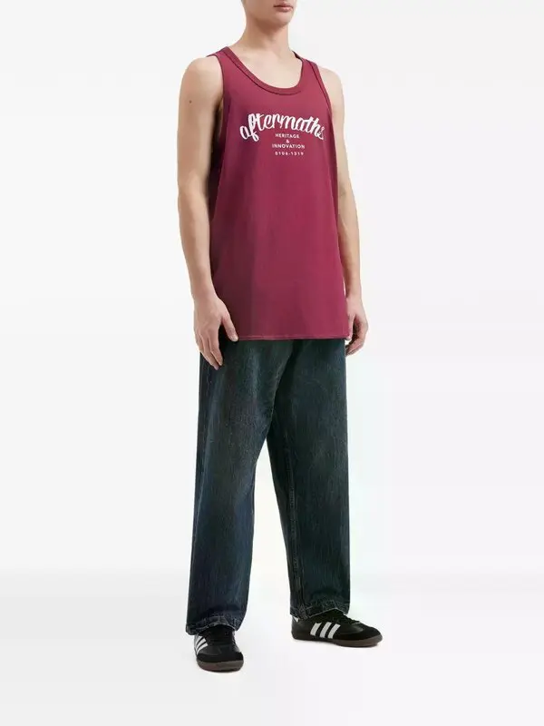 AFTERMATHS Logo-print Tank Top