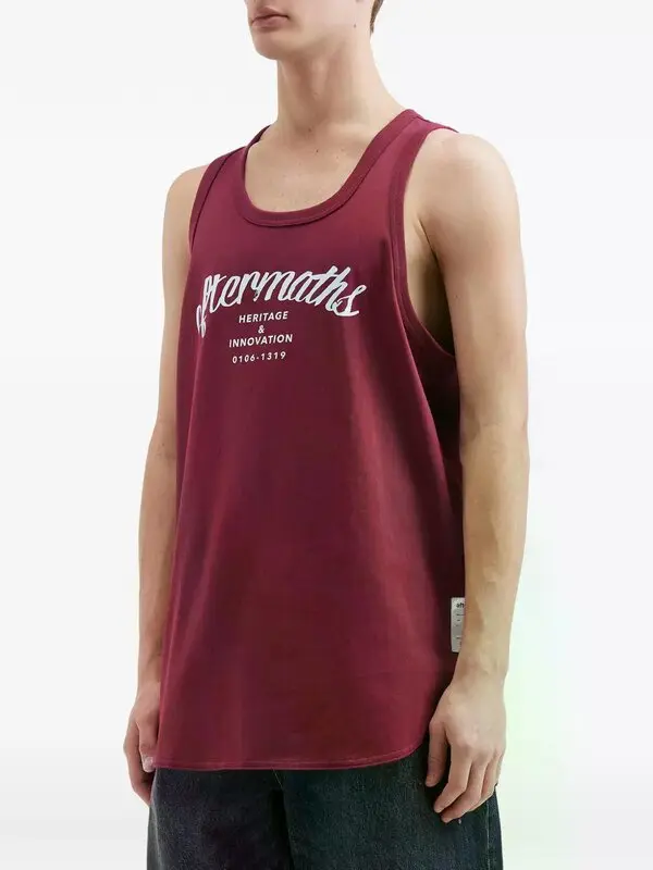 AFTERMATHS Logo-print Tank Top