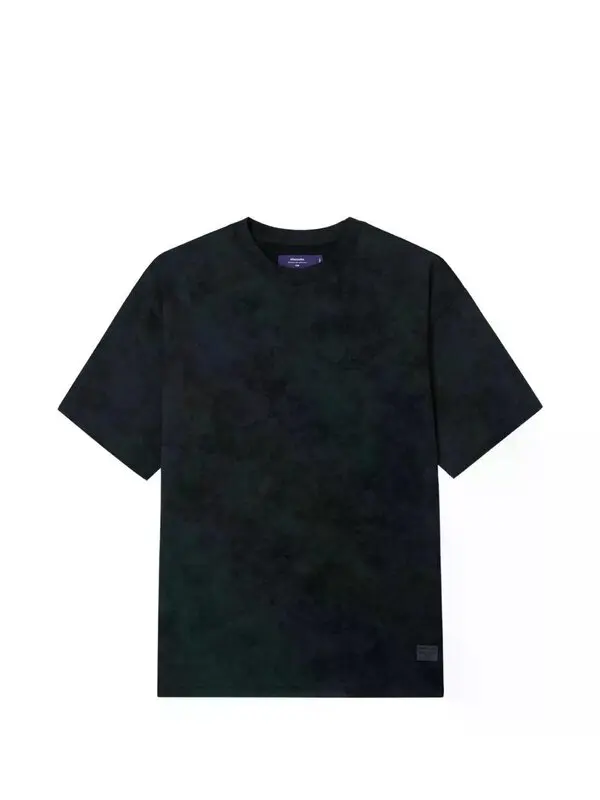 AFTERMATHS Logo-embroidered Acid-wash T-shirt