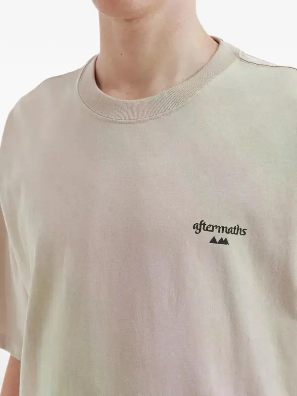 AFTERMATHS Logo-motif T-shirt