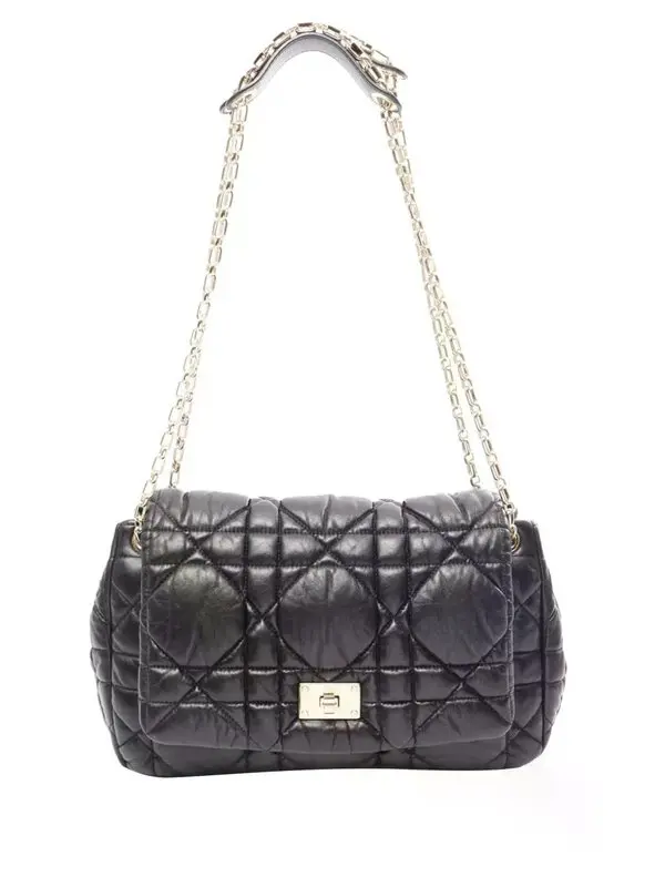 Dior 2000-2015 Milly La Foret Shoulder Bag - Black