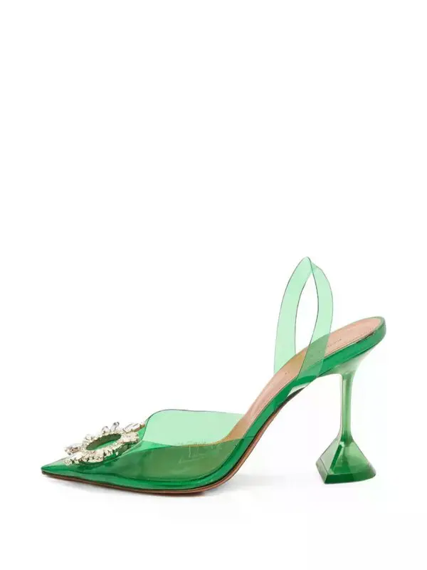 Amina Muaddi Begum Slingback Pumps