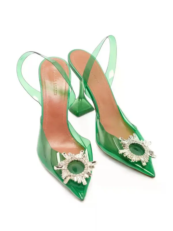 Amina Muaddi Begum Slingback Pumps