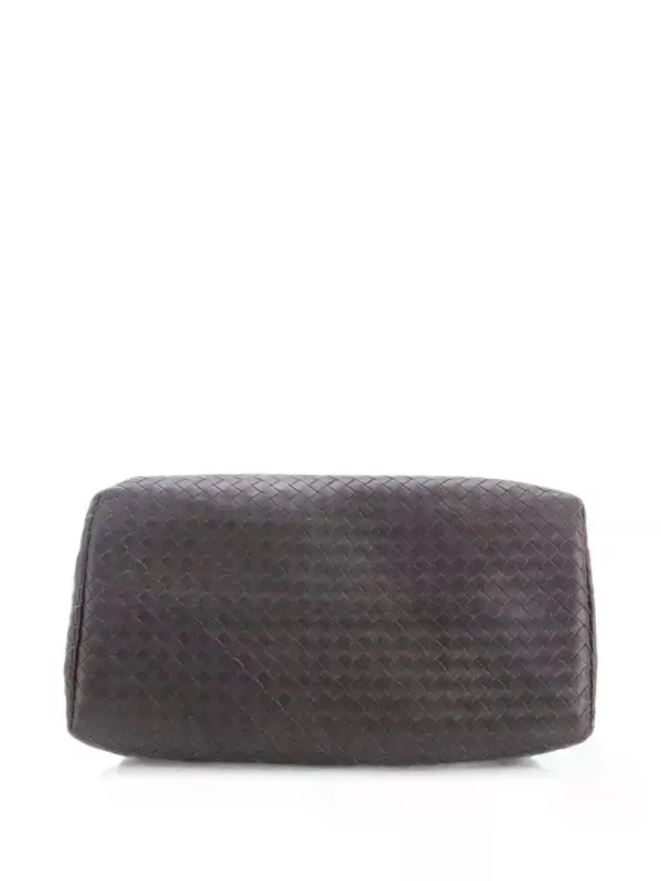 Bottega Veneta Intrecciato Nappa Roma Medium Tote Bag - Brown