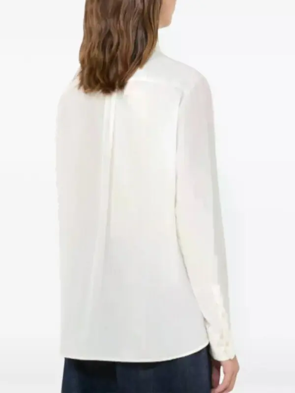 Max Mara Crêpe De Chine Silk Shirt